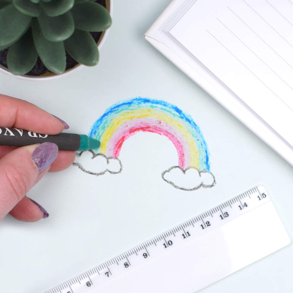 'Creative Sketch Club Artist Drawing Hobby Des' Coloured Crayon Set ...