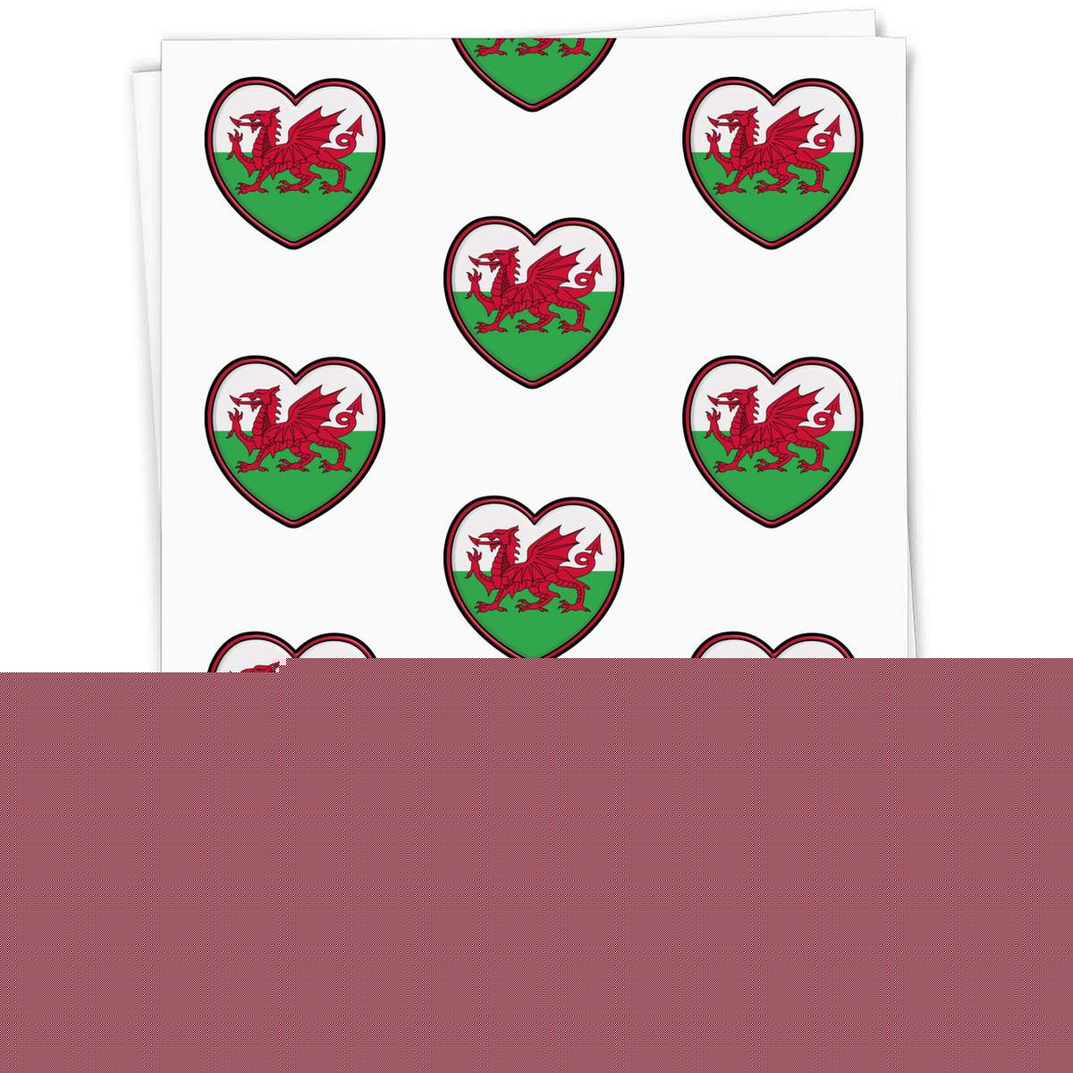 'Welsh Flag Heart' Gift Wrap / Wrapping Paper / Gift Tags (GI039141) | eBay
