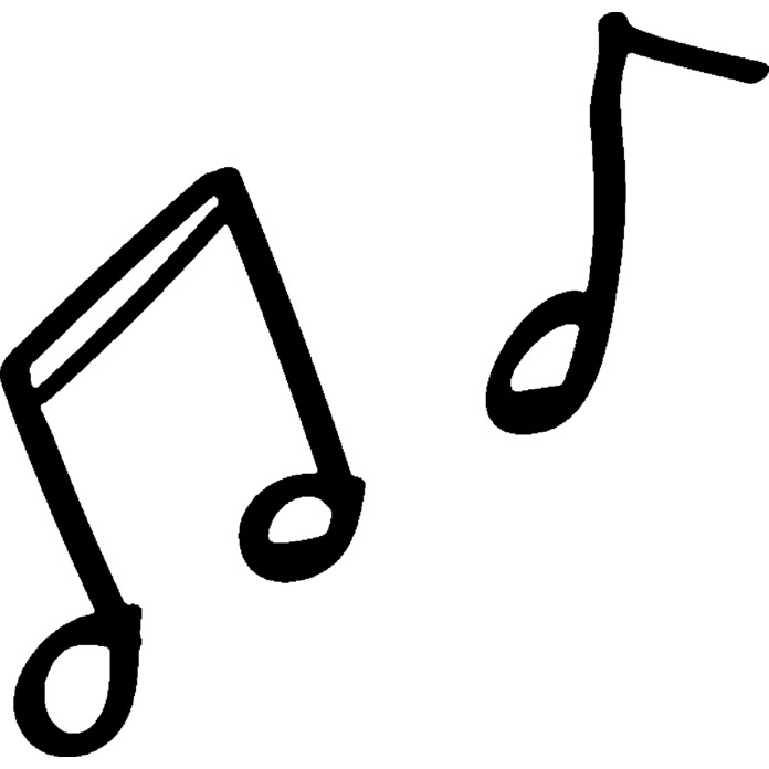 Quick note standard music notation stamp - roulettemokasin