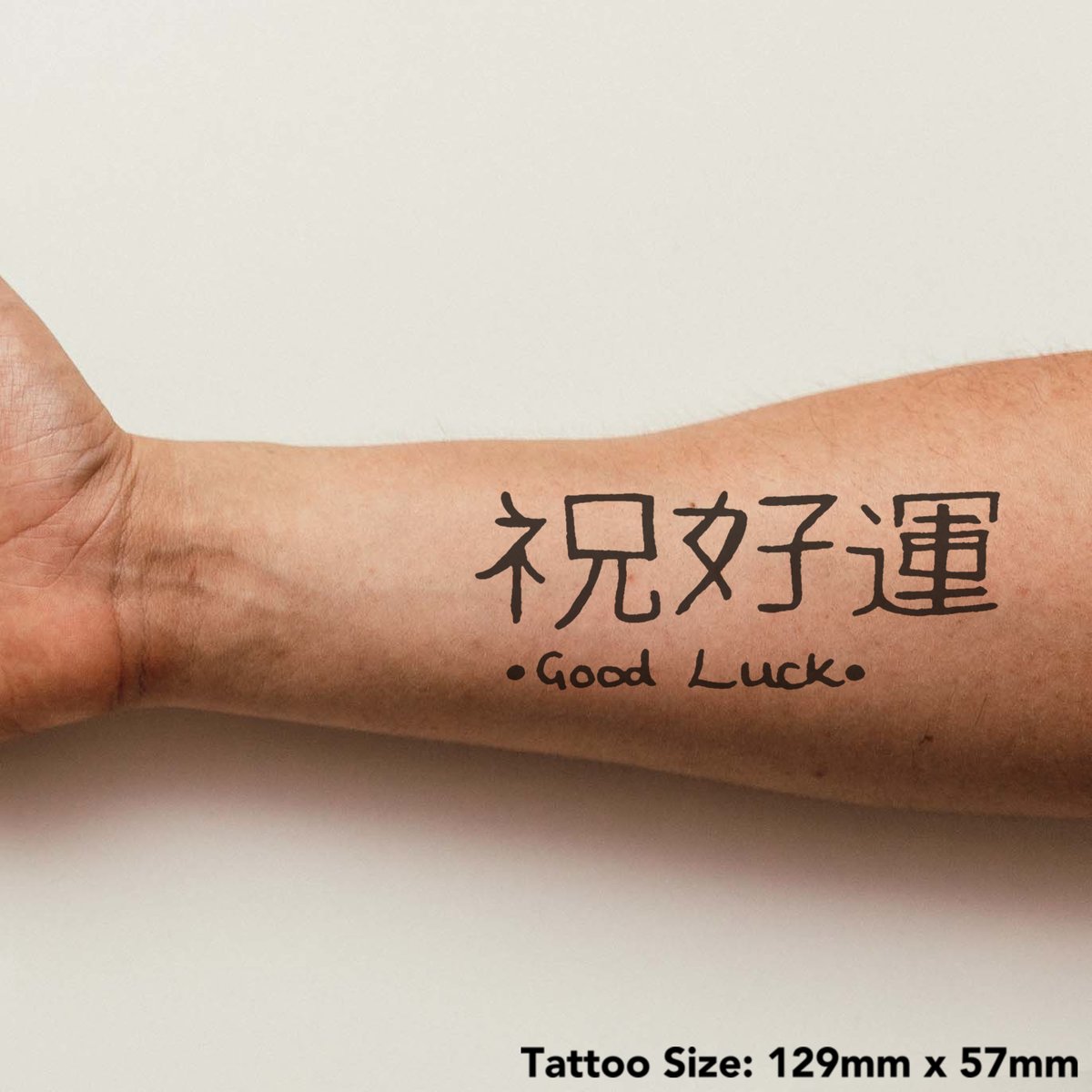  Chinese Good Luck Temporary Tattoos TO005542 EBay
