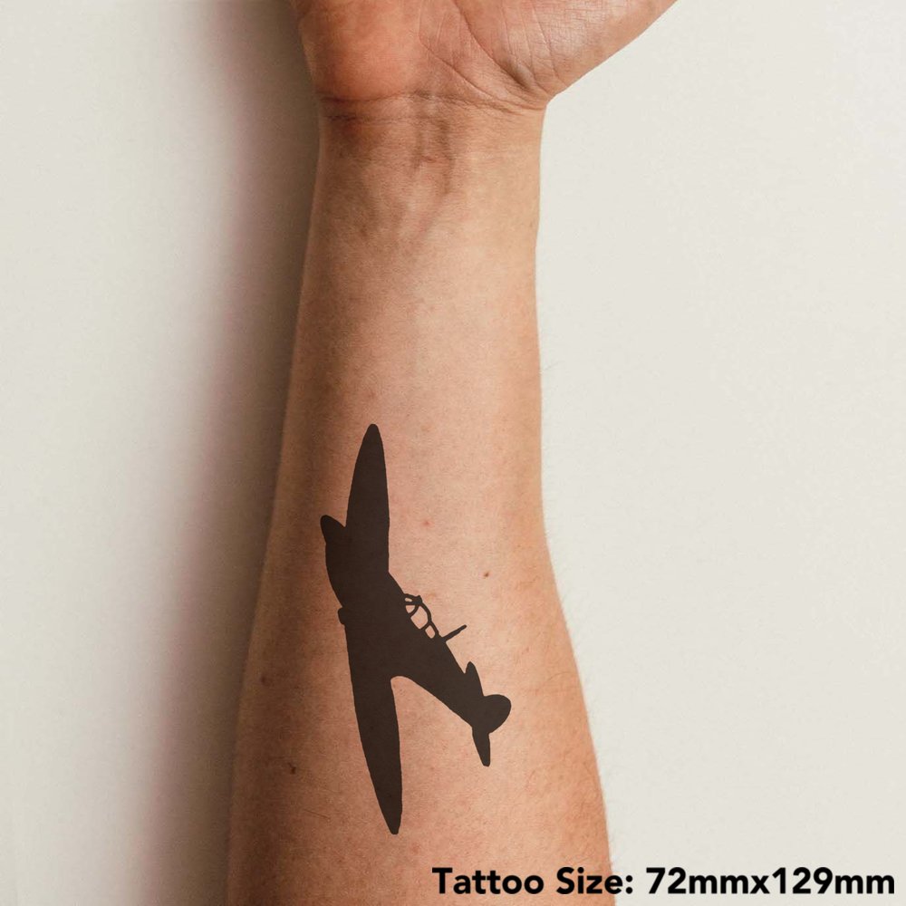 Tatuaje Del Logotipo De Spitfire