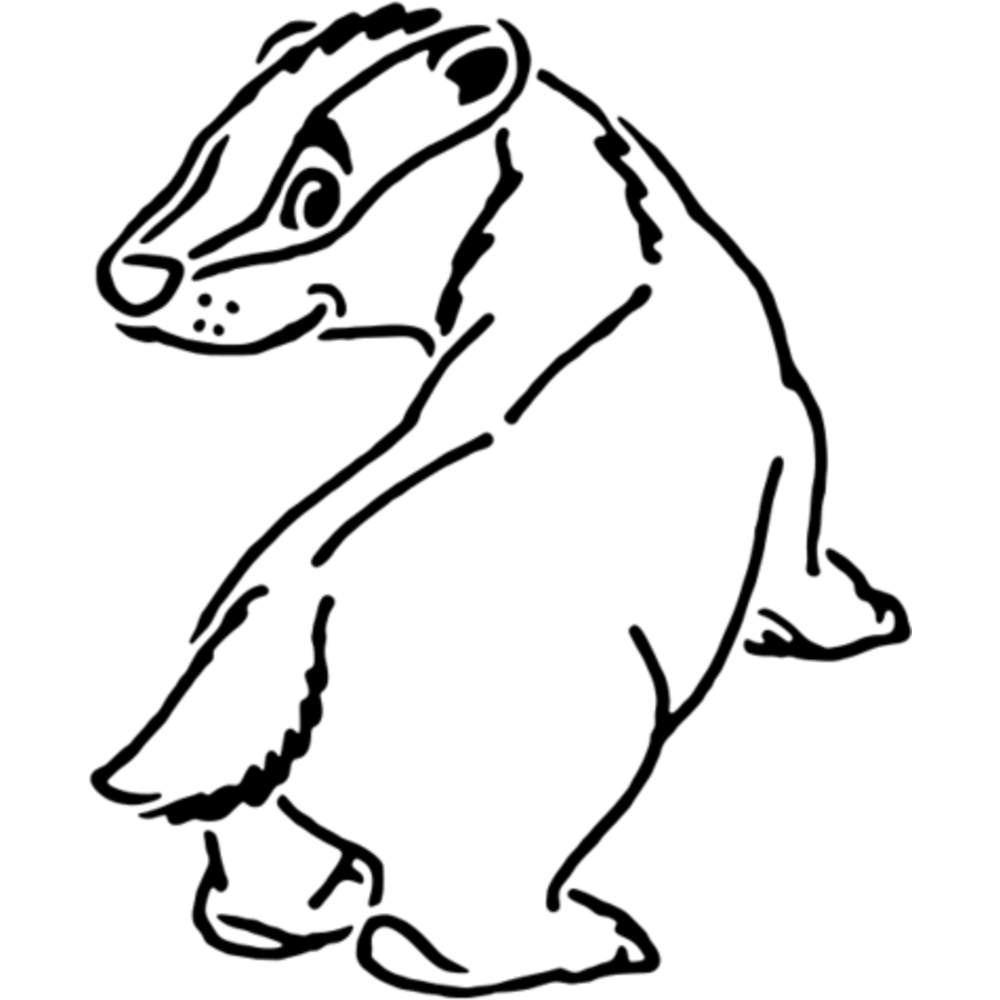 Baby Badger Wall Stencils Templates WS009980 EBay baby-badger-wall-stencils-templates-ws009980-ebay
